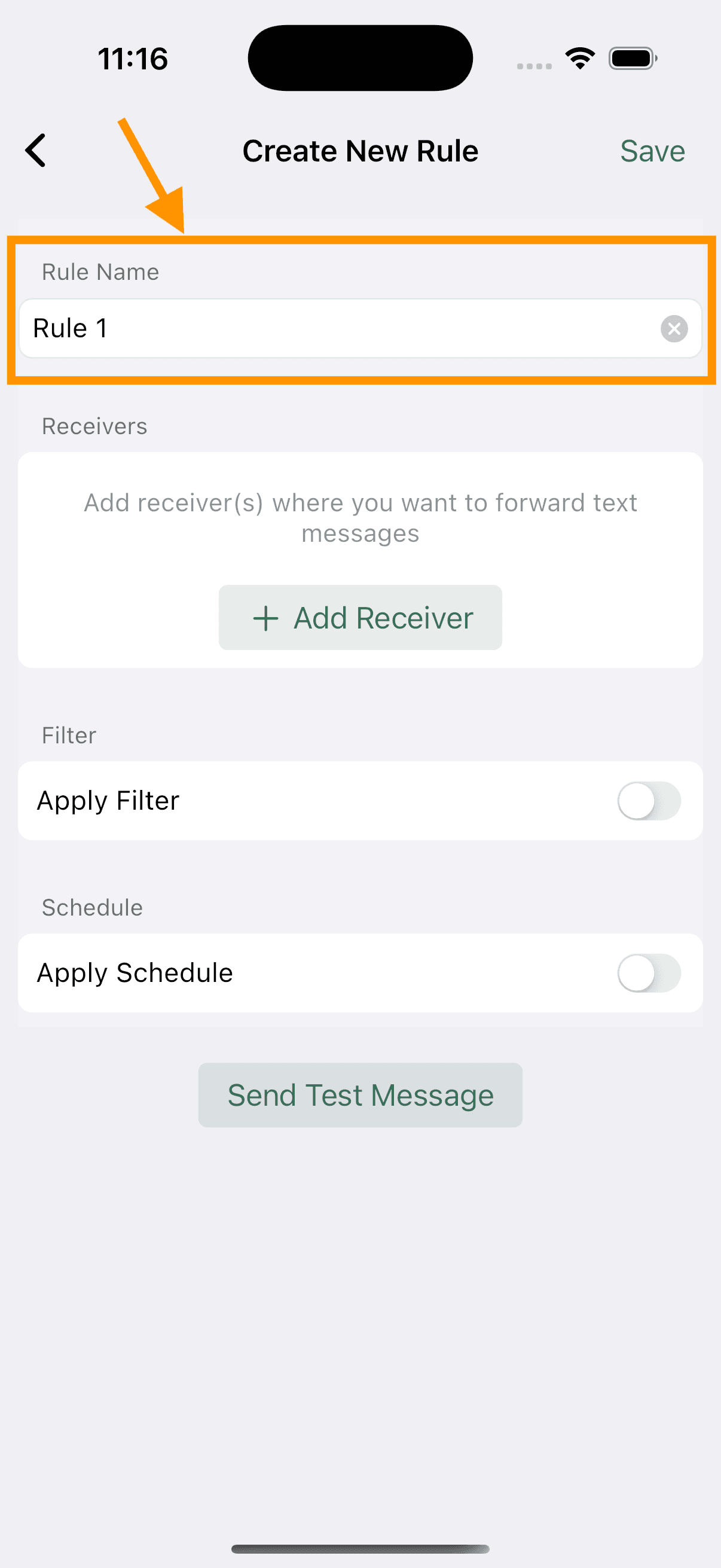Forward SMS - How to forward message to WhatsApp in ios